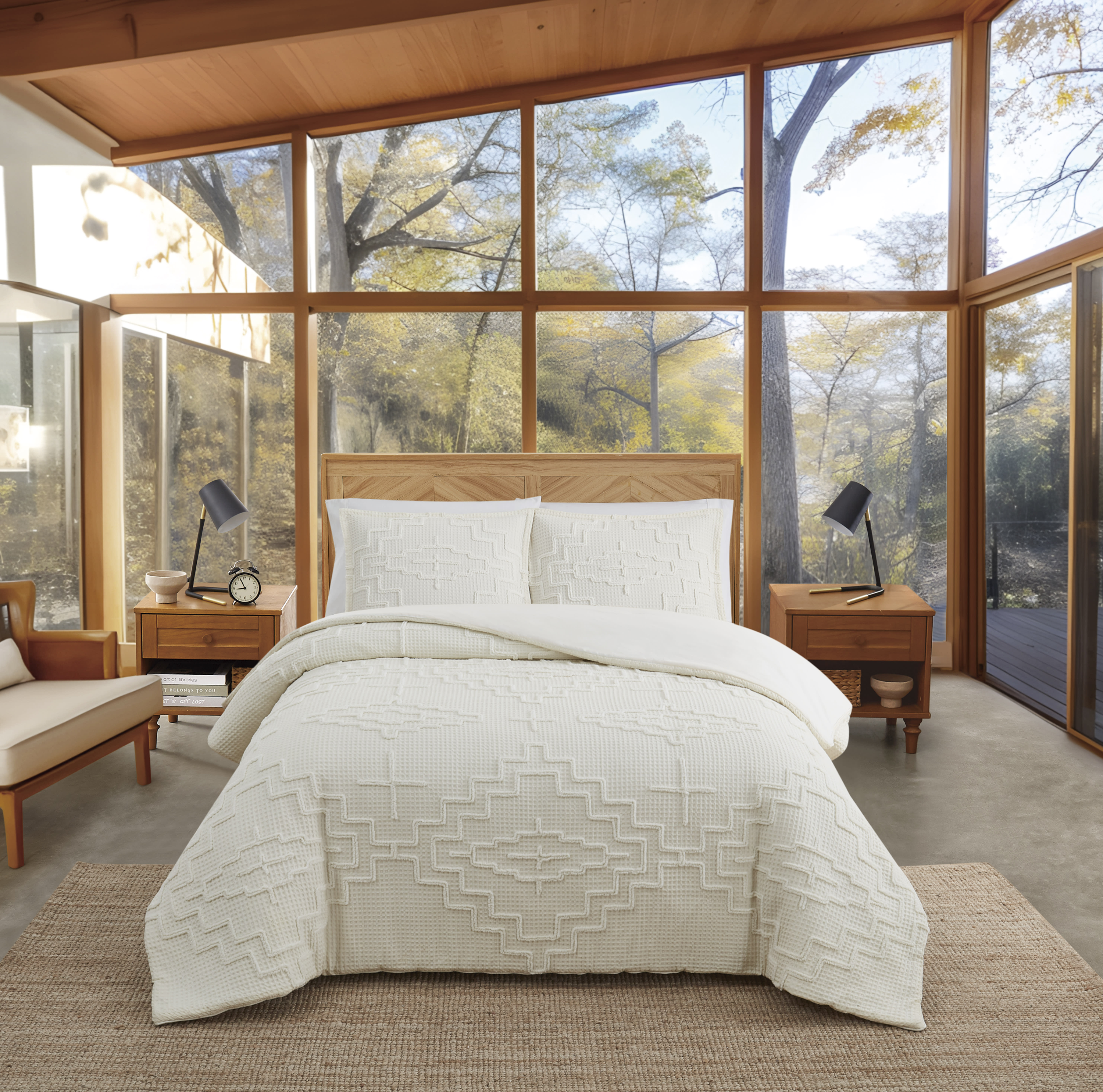 Pendleton Kiva Steps Comforter Set - Ivory - King – BrickSeek